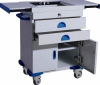 China Doctor Use Medical Crash Carts With Epoxy Coated Steel Structure for sale