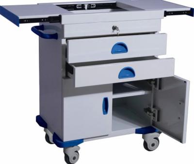 China Doctor Use Medical Crash Carts With Epoxy Coated Steel Structure for sale