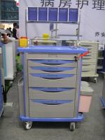 China Hospital Medical Anesthesia Trolleys For Ambulance Treatment for sale