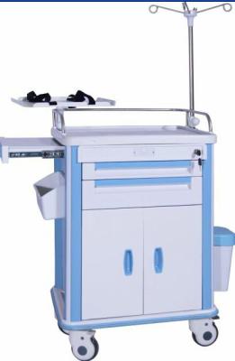 China Luxury Medical Crash Cart For Home / Hospital / Clinic Nurse for sale