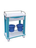 China Multifunction Manual ABS Emergency Medical Trolleys For Hospital for sale