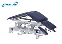 China Height Adjustable Medical Office Exam Tables Electric 5 Sections On Casters for sale