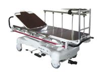 China Hydraulic  Radio Translucent Patient Transport Trolley Height Adjustable for sale