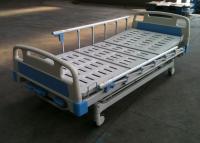 China Four Cranks Anti Rust Treated Manual Hospital ICU Bed With CPR Function for sale