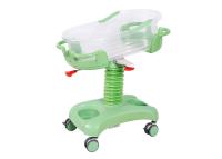China Luxurious Hospital Baby Cot , Hospital Baby Bassinet ABS Height Adjustable for sale