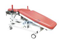 China Height Adjustable Electric Gynecology Table Gyn Exam Chair 2 Sections for sale