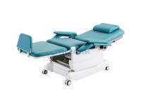 China Electric Medical Outpatient Dialysis Phlebotomy Chair 4 Section On Casters for sale