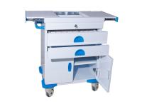 China Doctor Use Medical Crash Carts With Epoxy Coated Steel Structure for sale