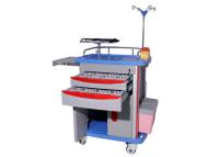 China Hospital  Medical Trolleys , Clinic  Medication Assignment Cart for sale