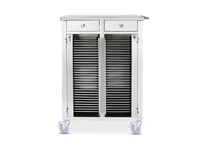 China Stainless Steel Medical Trolleys Clip Holding Cart For Rescue for sale