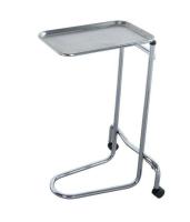 China One Tray Instrument Trolley Stainless Steel With Height Adjustable  Mayo Table for sale