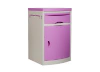 China Detachbable ABS Injection Hospital Bedside Cabinet With Dinning Board for sale