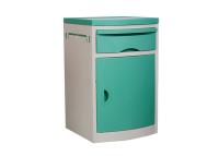China Detachbable ABS Injection Hospital Bedside Cabinet With Dinning Board for sale