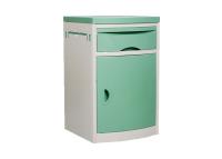 China Detachbable ABS Injection Hospital Bedside Cabinet With Dinning Board for sale