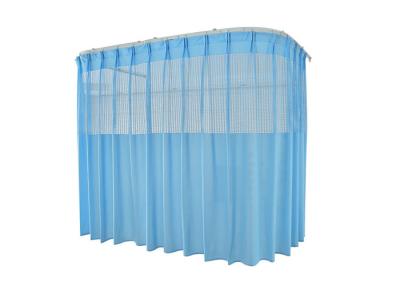 China Ceiling Mounted Hospital Cubicle Curtain With Tracking Systems for sale