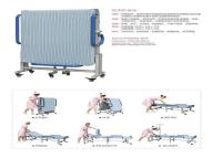 China Mobile Folding Manual Hospital Bed For Attendant Nursing People for sale