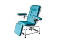 China Green Manual Blood Transfusion Chair Brackrest Adjustable 3-Section for sale
