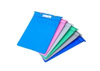 China Blue Grey Hospital Bed Accessories ABS Patient Record Holder 230mm x 355mm for sale