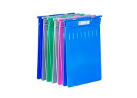 China Blue Grey Hospital Bed Accessories ABS Patient Record Holder 230mm x 355mm for sale