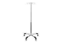 China 5 Leg Infusion Syringe Pump Stand 4 Hooks Aluminum Alloy Base for sale