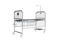 China Stainless Steel Manual Children Hospital Bed Two Function Molibe for sale