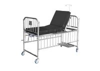 China Stainless Steel Manual Children Hospital Bed Two Function Molibe for sale