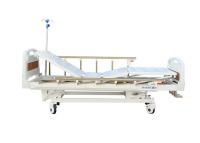 China Mobile Manual Hospital Bed For General Ward , Aluminum Alloy Side Rails for sale