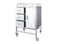 China Stainless Steel Medical Medicine Trolleys Cart For Hospital Patient for sale