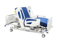 China YA-D5-11 Full Electric Hospital Bed 5 Position With Collapsible ABS Side Rails for sale