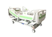 China Embedded Railing control  Hospital ICU Bed Five Function  With Handset Controller for sale