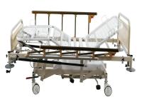 China Hydraulic Hospital Bed With Pump For HI-LO Movement , Gas Spring For Trendelenburg for sale