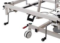 China Hydraulic Hospital Bed With Pump For HI-LO Movement , Gas Spring For Trendelenburg for sale