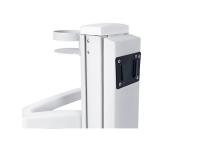 China Plastic Adjustable Medical Trolleys For Doctor Ward Inspection for sale
