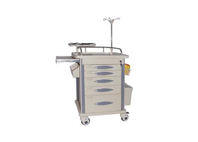 China Luxury ICU Emergency Trolley , Crash Trolley Medical Equipment for sale