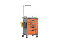 China Multi-Purpose Medical Crash Cart With Drawers For Ward / ICU for sale