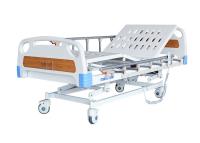 China Luxury Mobile Height Adjustable 3 In 1 Electric Hospital Bed For Disabled for sale