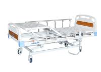 China YA-D3-3 Folding Semi Fowler Medical Bed , 3 Function Ward / ICU Bed For Patient for sale