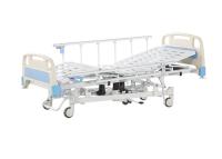 China Anti-Rust Intensive Care Beds , Semi Automatic Medical Bed With Castors for sale