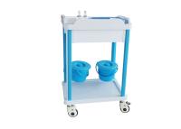 China Multifunction Manual Doctor Use Medical Trolleys For Cure Patient for sale