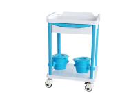 China Multifunction Manual Doctor Use Medical Trolleys For Cure Patient for sale