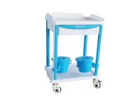 China Multifunction Manual Doctor Use Medical Trolleys For Cure Patient for sale