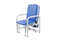 China Hospital Funiture Comfortable Folding Attendant Chair Cum Bed With Castor for sale