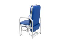 China Hospital Funiture Comfortable Folding Attendant Chair Cum Bed With Castor for sale