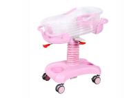 China Mobile Hospital Baby Cuna , Transparent PP Crib ABS Side Rails for sale