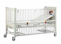 China Steel Pediatric Hospital Beds With Aluminum Alloy Side Rails In Full Length for sale