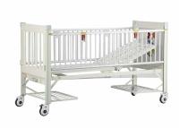 China Steel Pediatric Hospital Beds With Aluminum Alloy Side Rails In Full Length for sale