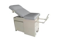 China Easy Operation Manual Gynecology Examination Table With Drawers Step Stool for sale