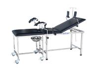 China Stainless Steel Manual Gynecological Chair For Hospital Gravida Exam Room for sale