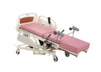China Remote Controller Medical Maternity Bed With Telescopic Working Table for sale