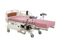 China Remote Controller Medical Maternity Bed With Telescopic Working Table for sale